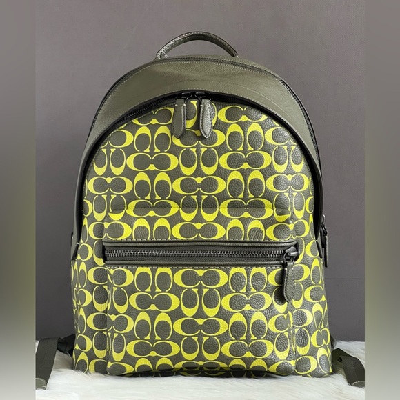Coach | Bags | Ca269 Coach Charter Backpack In Signature Leather | Poshmark